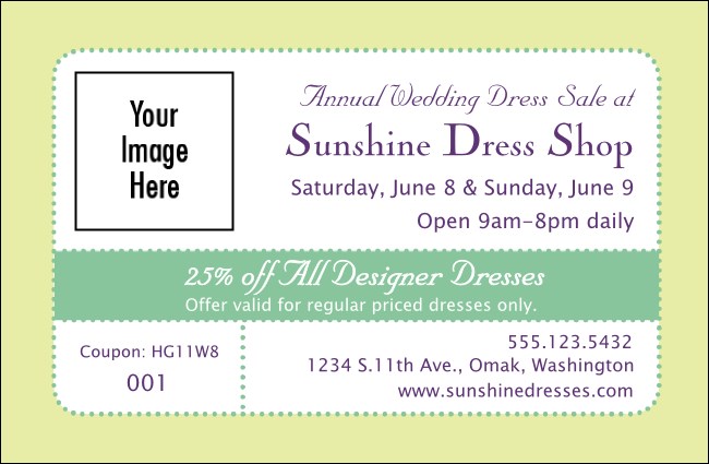 Coupon Templates | Eventgroove