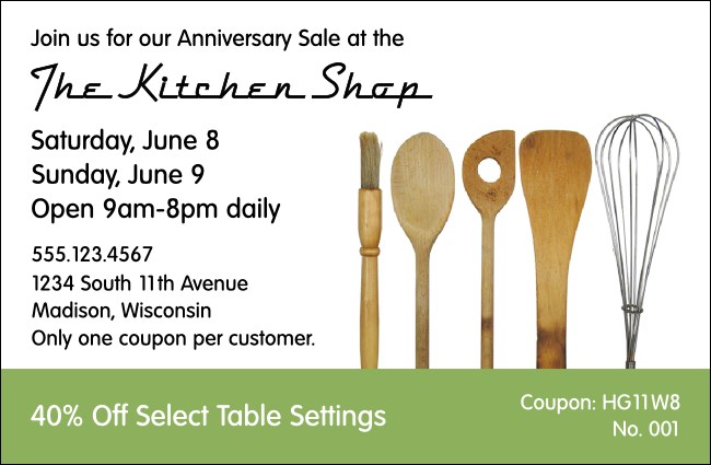 Coupon Templates | Eventgroove