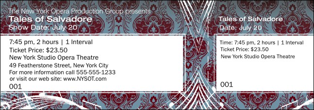 Music Event Ticket Templates | Eventgroove