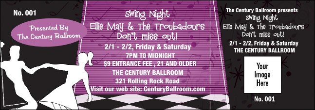 Music Event Ticket Templates | Eventgroove