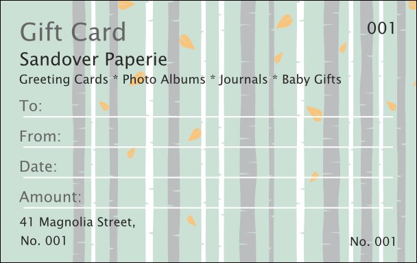 Gift Card Templates | Gift Card Printing | Eventgroove
