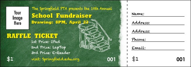 Fundraiser and Charity Raffle Ticket Templates | Eventgroove