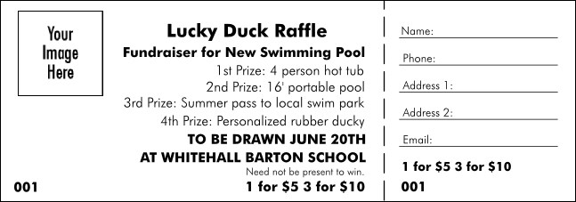 Budget Colour Raffle Tickets | Eventgroove