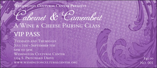 VIP Pass Templates | VIP Pass Printing | Eventgroove