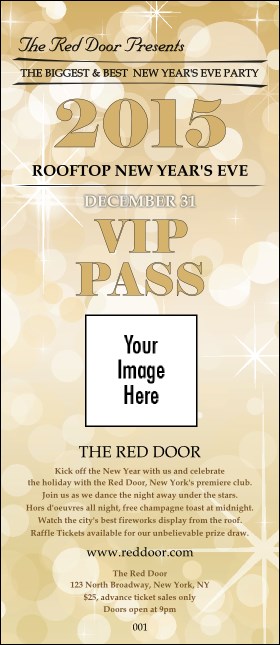 VIP Pass Templates | VIP Pass Printing | Eventgroove