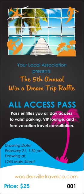 VIP Pass Templates | VIP Pass Printing | Eventgroove