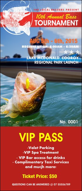 VIP Pass Templates | VIP Pass Printing | Eventgroove