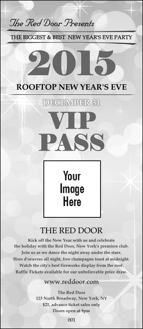 VIP Pass Templates | VIP Pass Printing | Eventgroove
